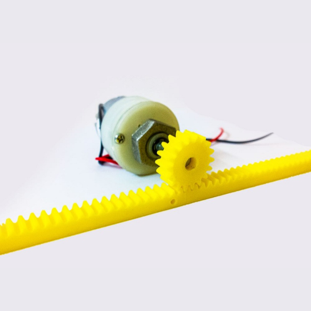Rack And Pinion Gear Robot Kit For Single Side Teeth Rack And Pinion Gear Robot Kit For Single Side Teeth